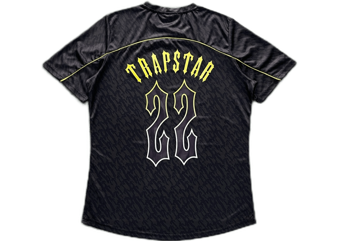 Trapstar Monogram Black/Lime Jersey | Buy Online | Step Up Sneakers