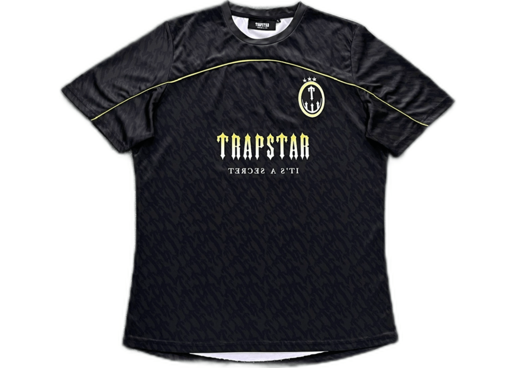 Trapstar Monogram Black/Lime Jersey | Buy Online | Step Up Sneakers